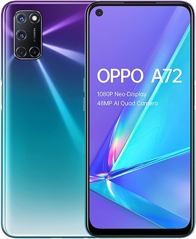 Oppo A72 4G 128GB Sky Blue, Unlocked C - CeX (UK): - Buy, Sell, Donate